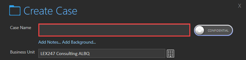 How to Create a Case or a Case Request – LEX247