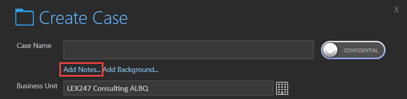 How to Create a Case or a Case Request – LEX247