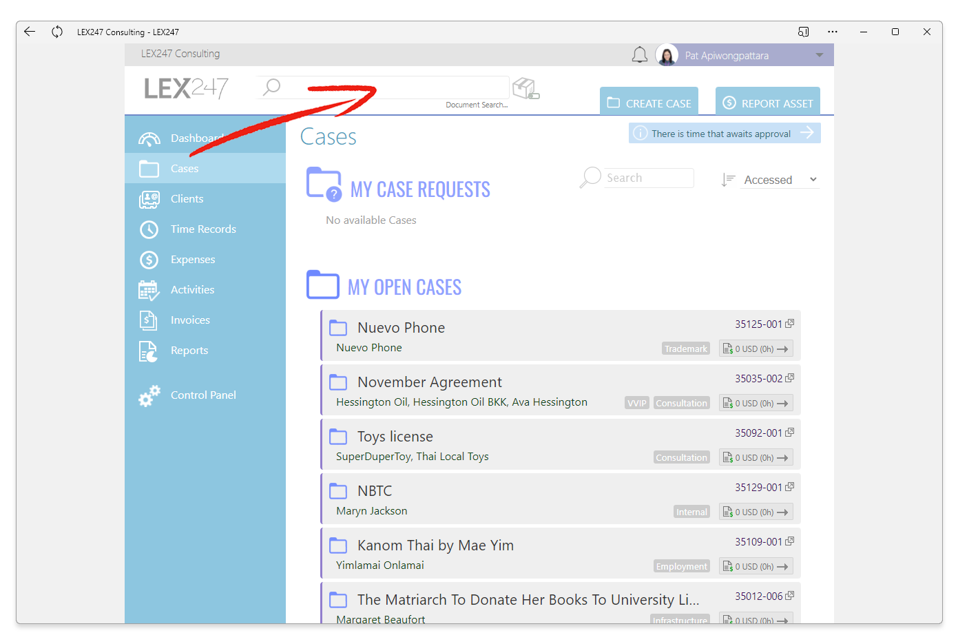 How to Search for Cases or Clients Using Tags – LEX247